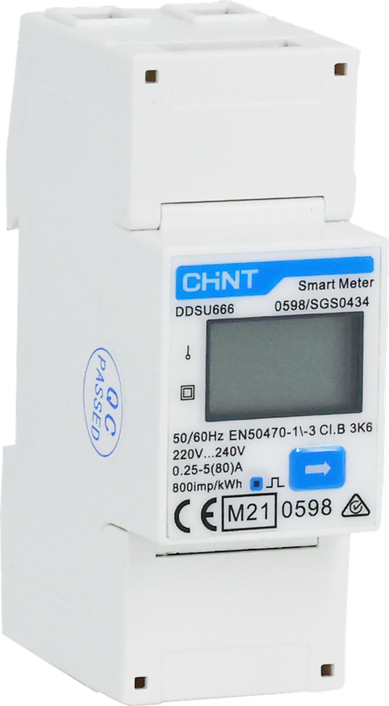 CHINT DDSU666 Smart Meter Monofasico | Sonne PV CHINT DDSU666 Smart Meter Monofasico | Sonne PV